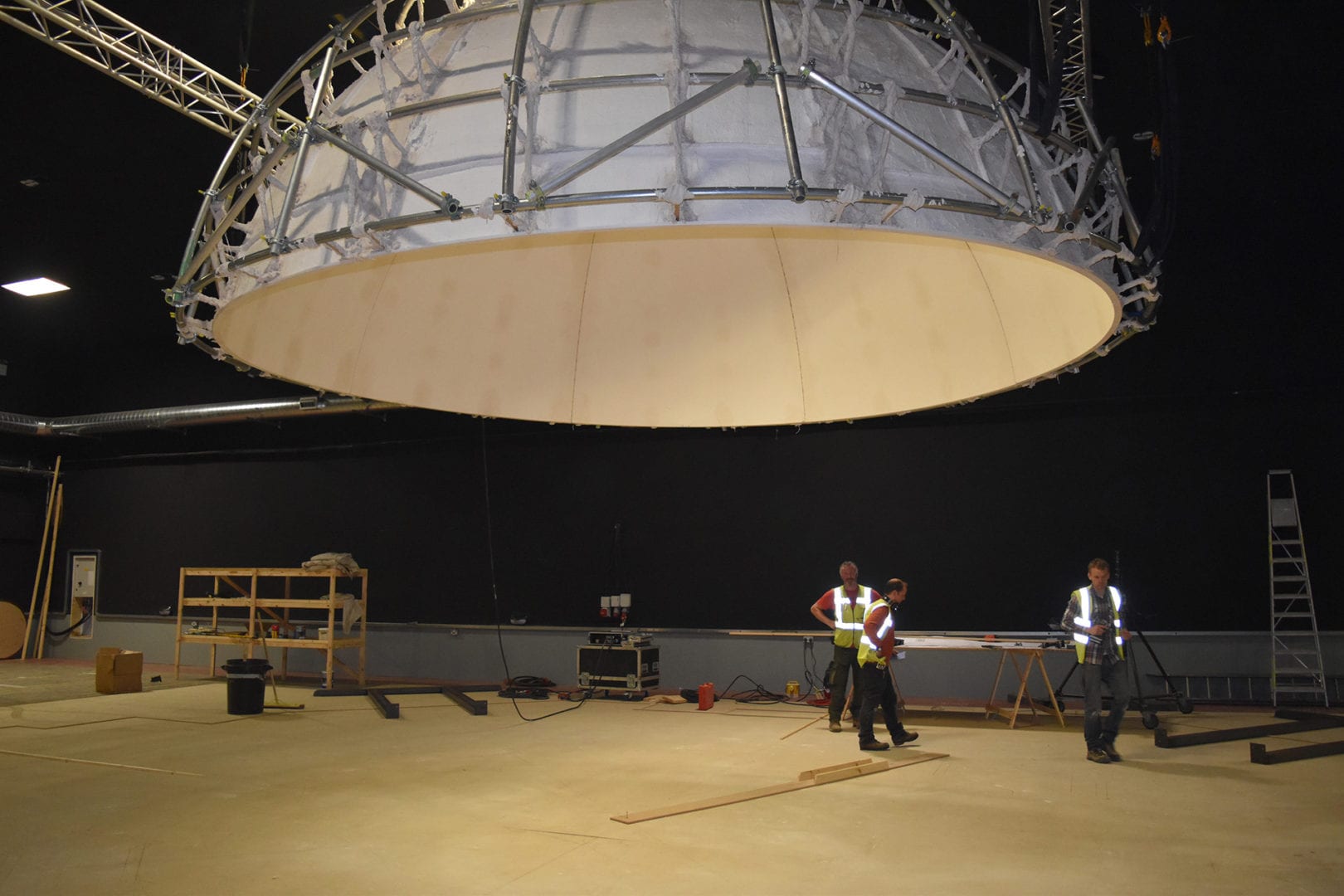Finished plaster Dome of the Star Chamber | Jon Gary Steele