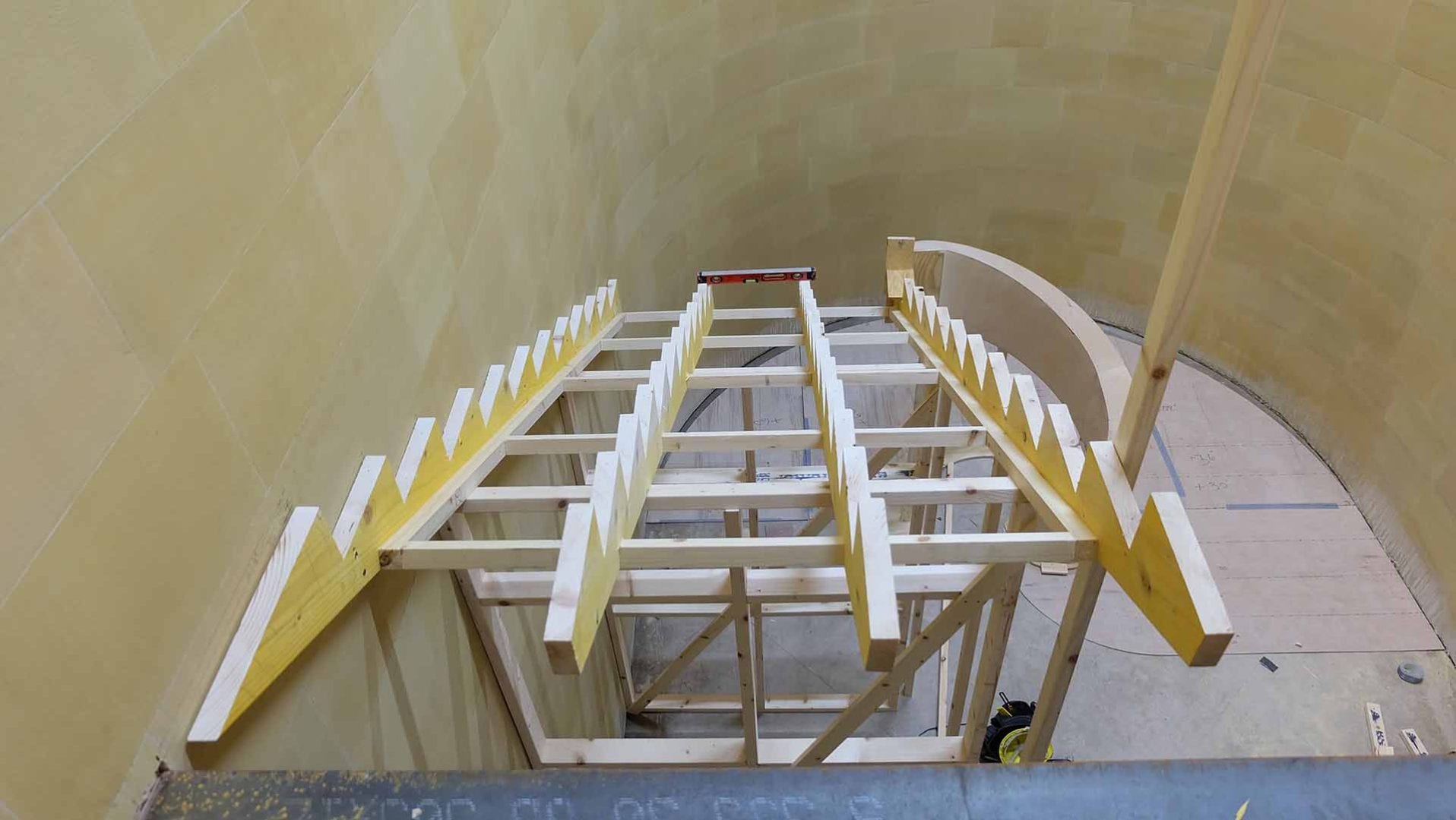 Paris Apartment – spiral staircase skeleton | Jon Gary Steele