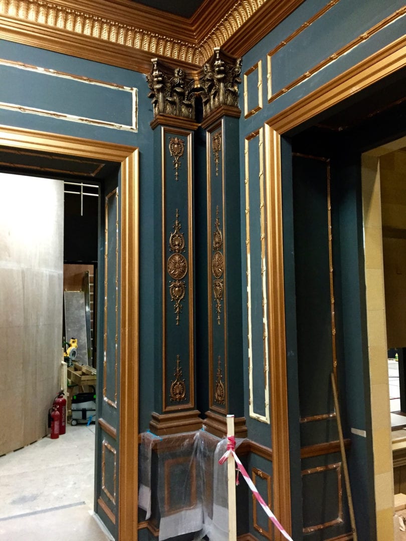 Paris Apartment Parlor Architectural Details | Jon Gary Steele